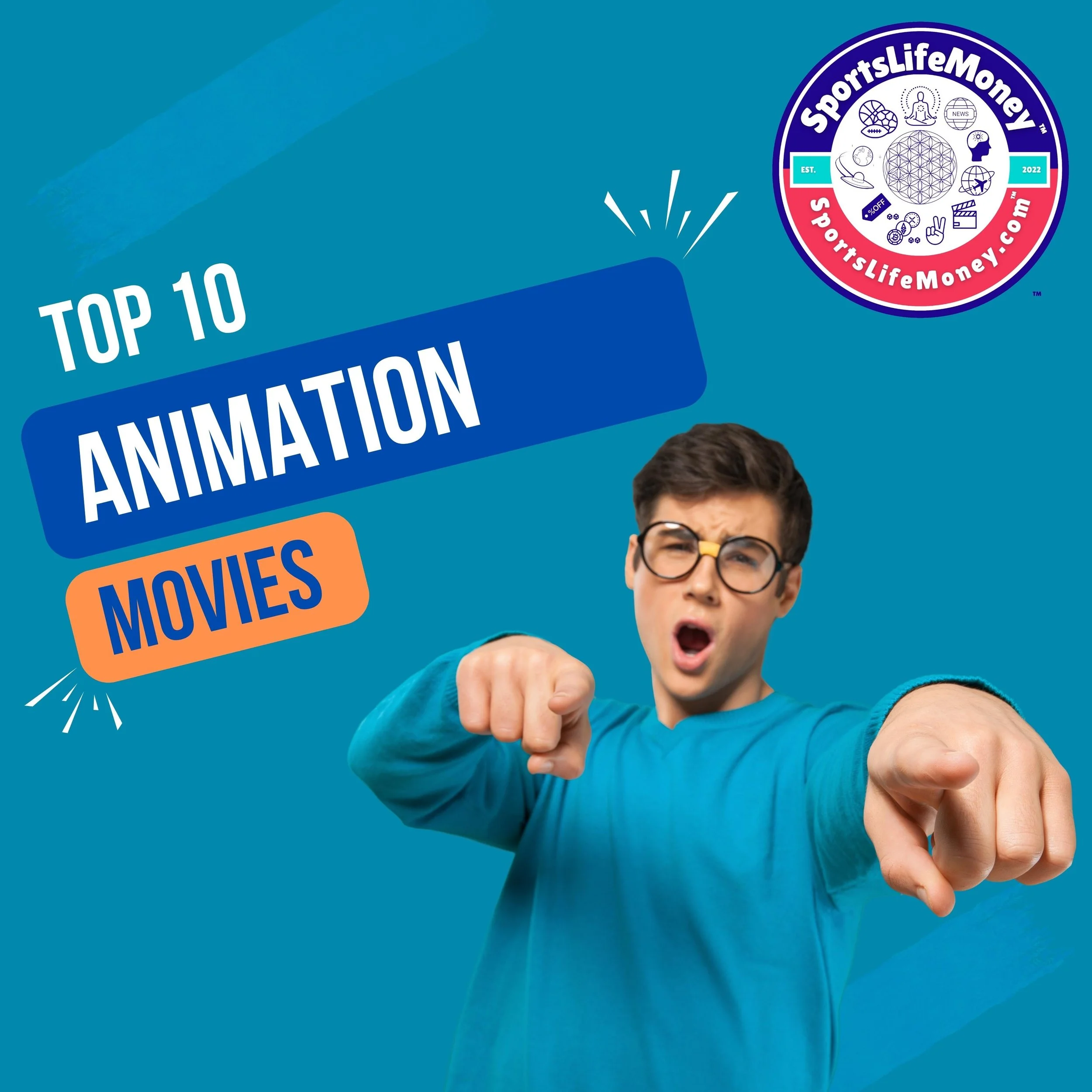 Top 10 Animation Movies — SportsLifeMoney.com™