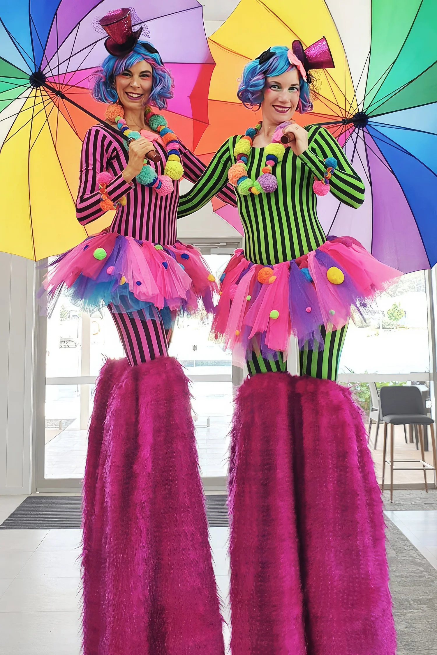 Colour Pop - Eyes Up Events | Stilts, Roving & Children's Entertainment ...