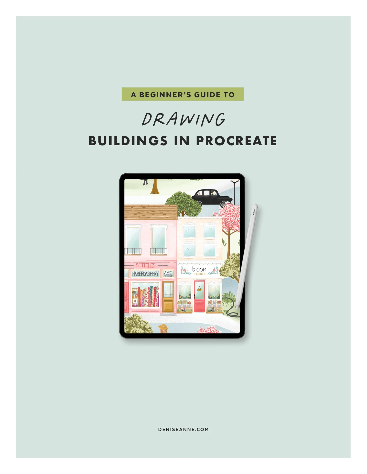 How To Draw A Building In Procreate And A Beginner's Guide To Drawing ...