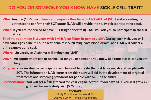 Sickle Cell Disease Association of America - Central AL
