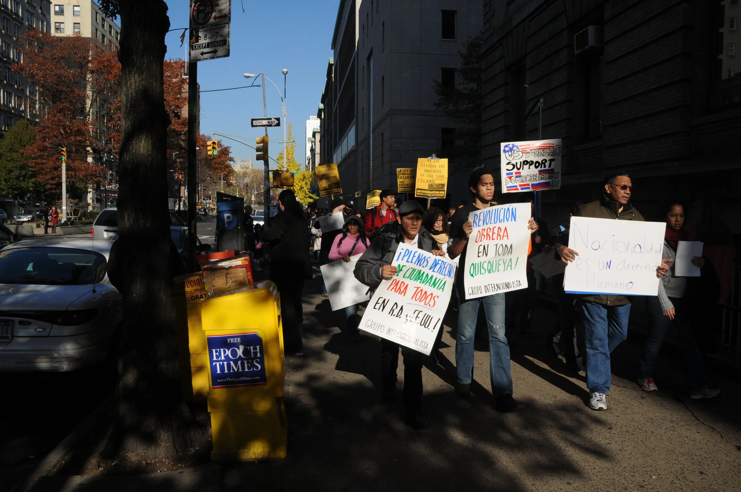 U.S. Dominicans March in Solidarity of Dominicans of Haitian Descent — Transnational Dominican ...