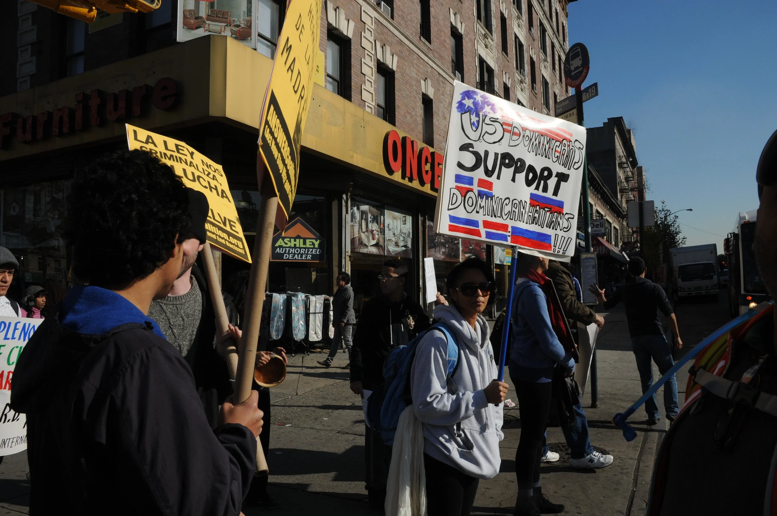 U.S. Dominicans March in Solidarity of Dominicans of Haitian Descent ...