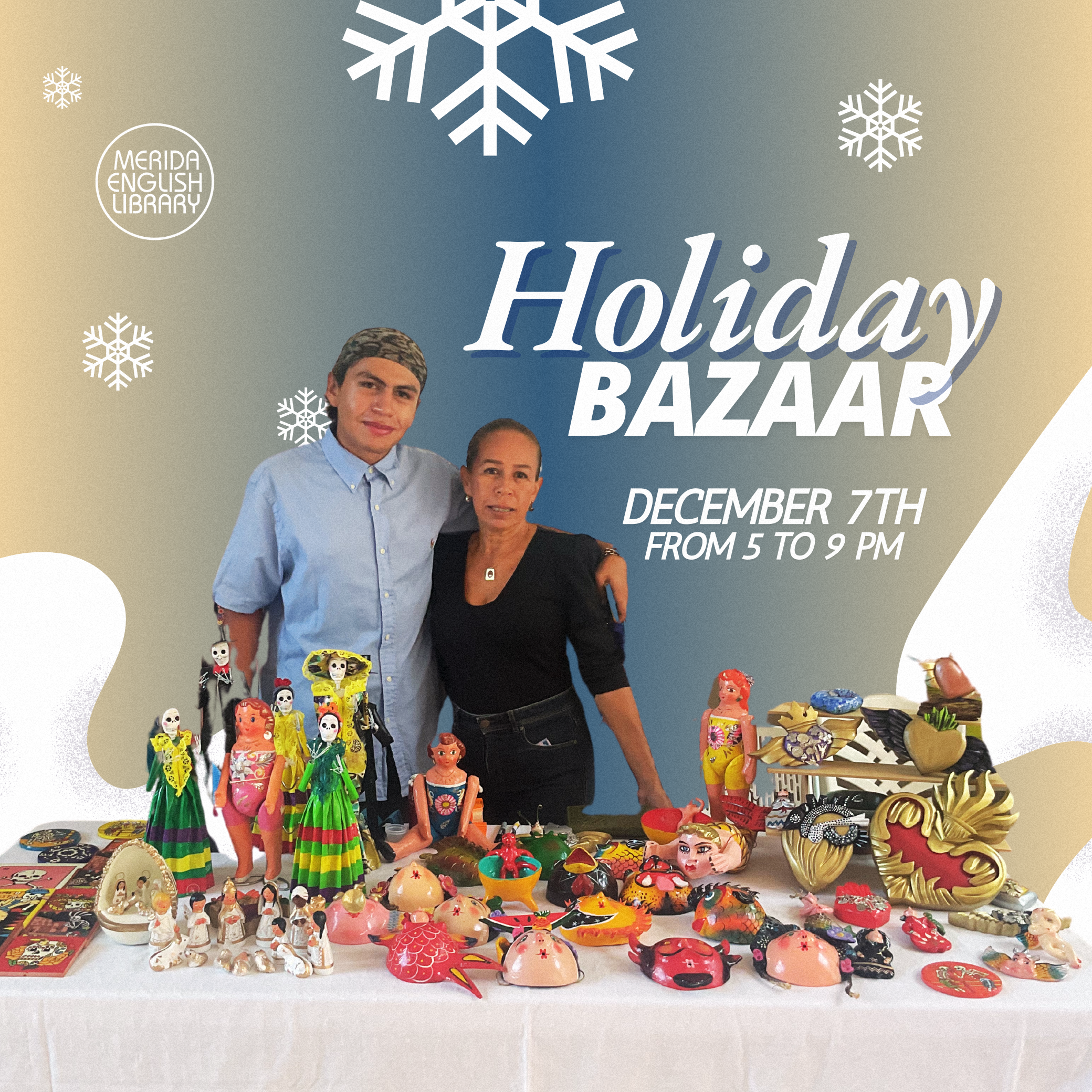 MEL Holiday Bazaar 2024 ️⛄ — Mérida English Library