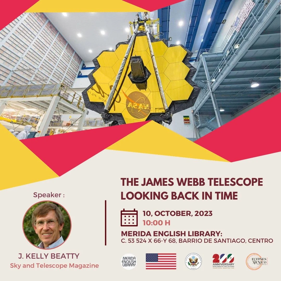 The James Webb Space Telescope Looking Back In Time. — Mérida English ...