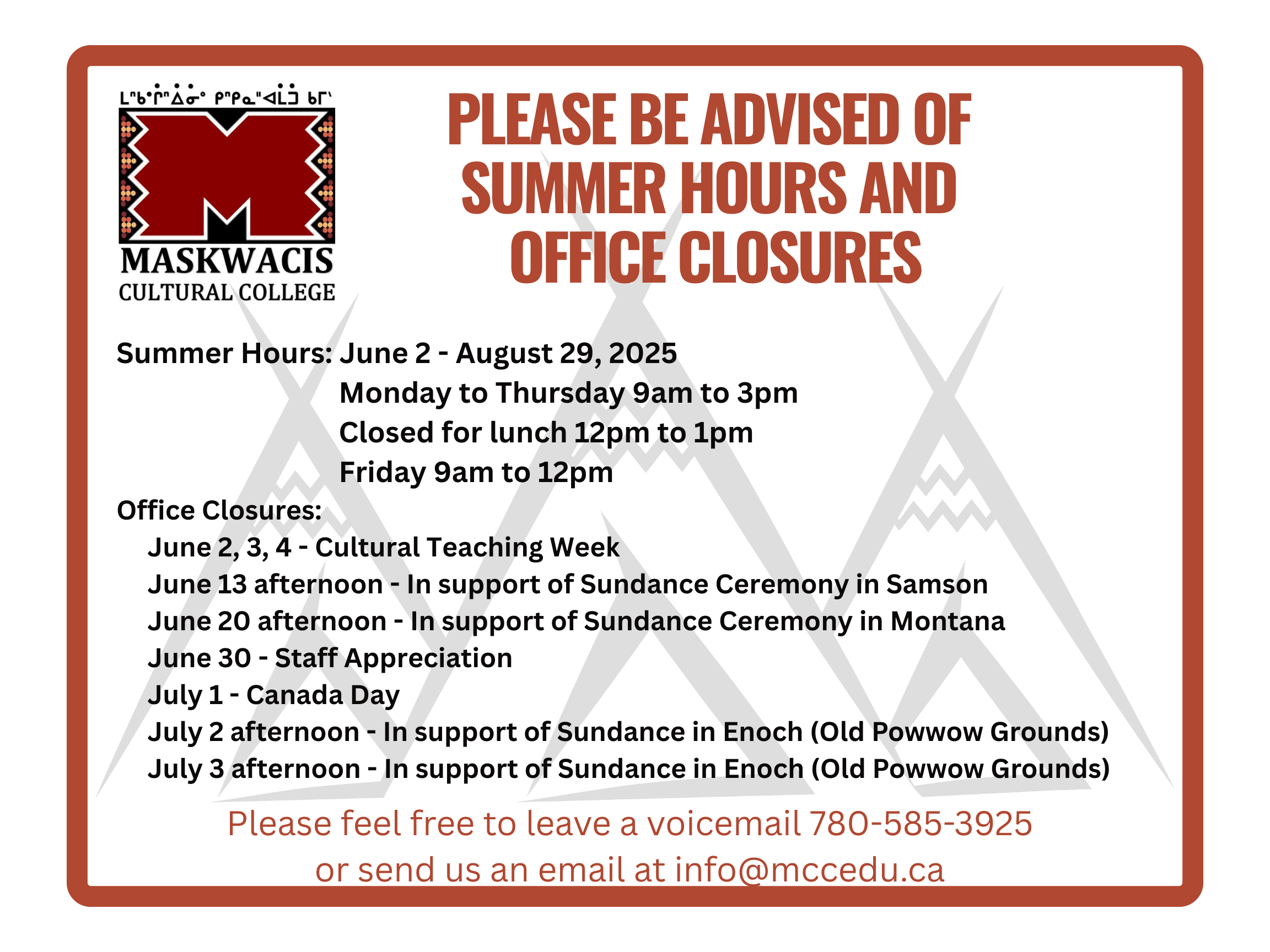 Maskwacis Cultural College
