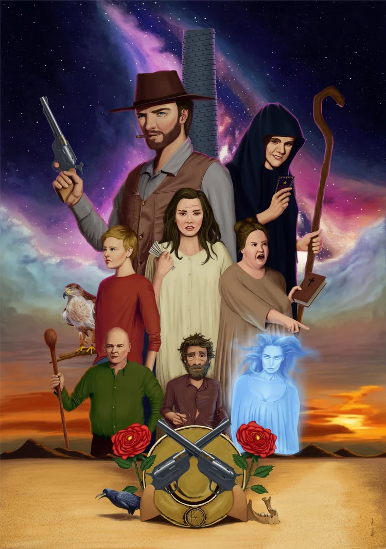 The Gunslinger - The Dark Tower Part 1 - Digital Illustration - By ...