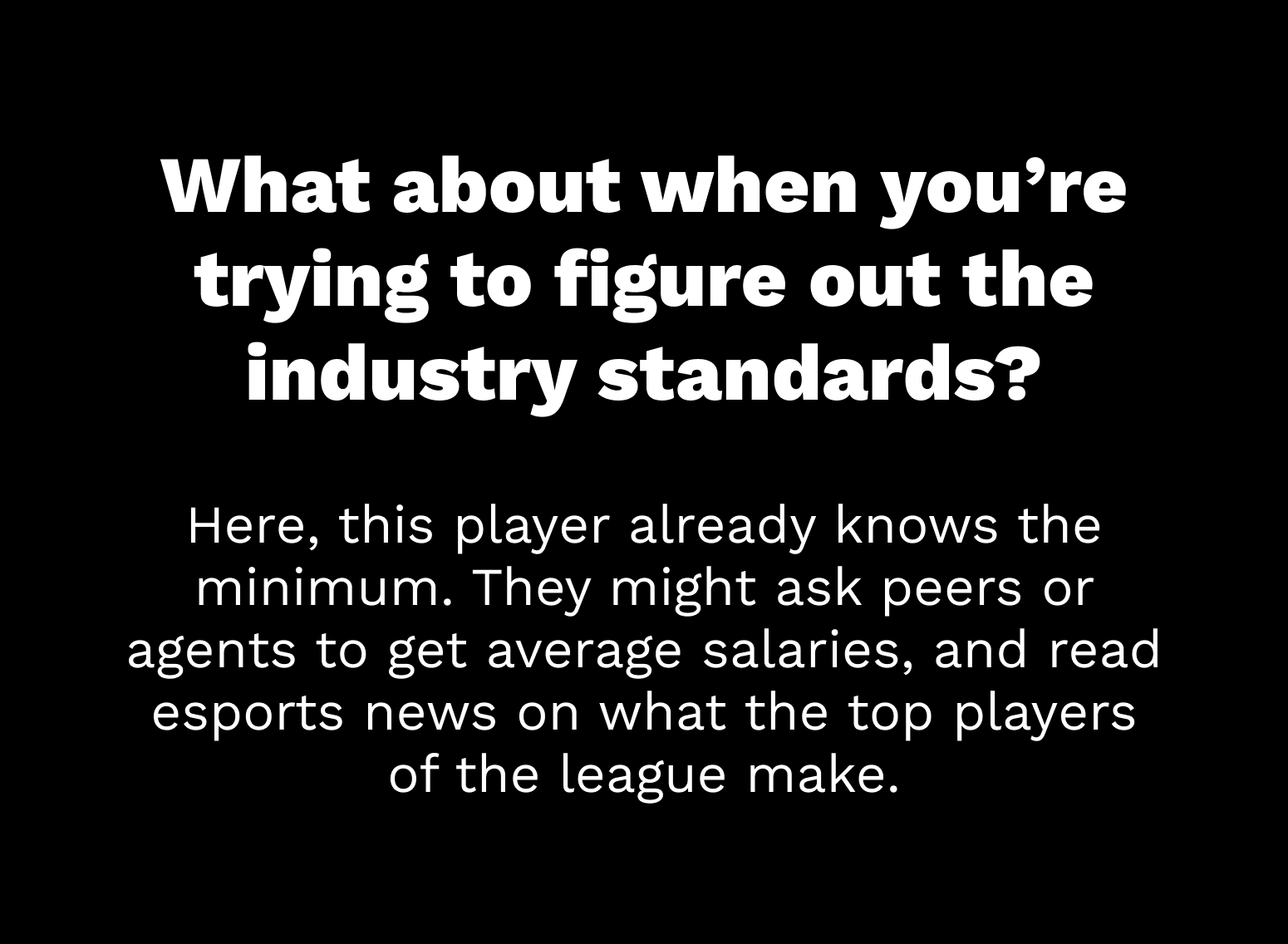 3: Industry Standards — Esports Player Contracts 3: Industry Standards — Esports Player Contracts