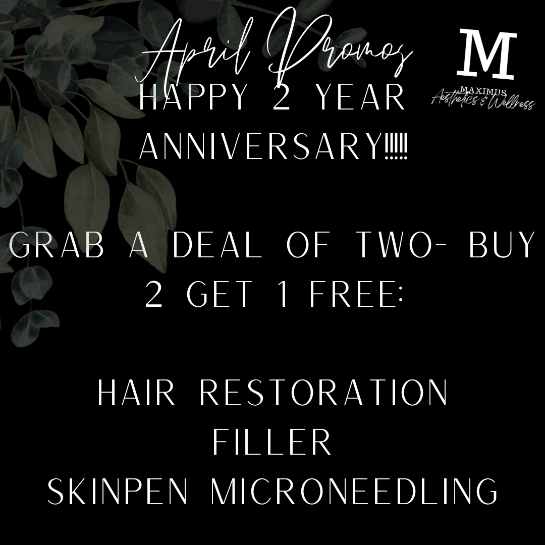 Promotions & Sales — Maximus Aesthetics & Wellness