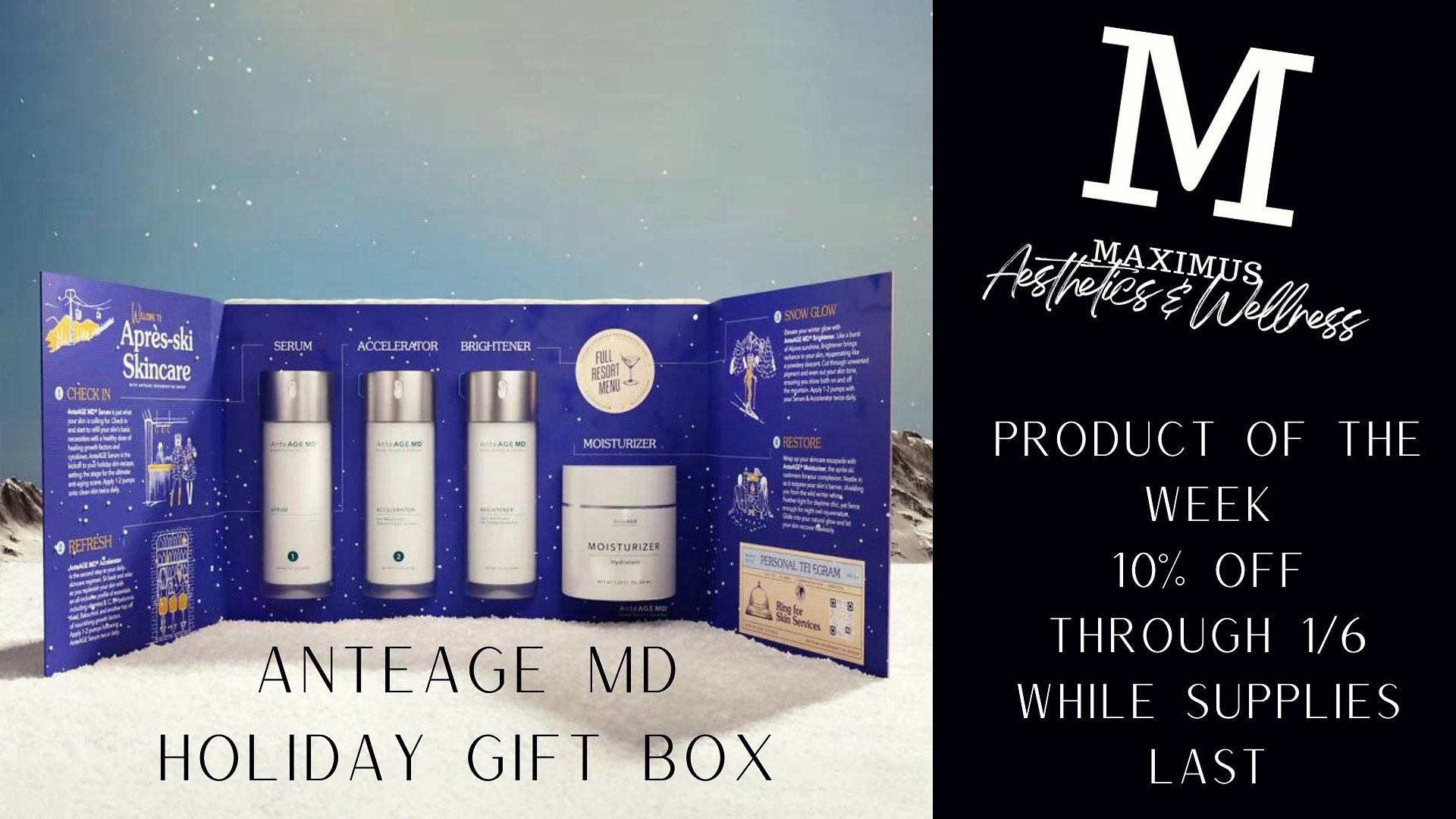 Promotions & Sales — Maximus Aesthetics & Wellness