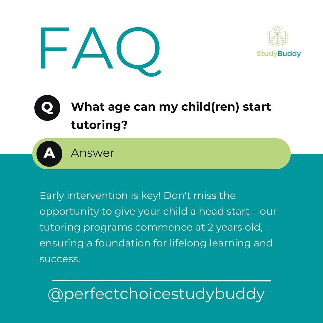 Study Buddy, Where your student is our priority.