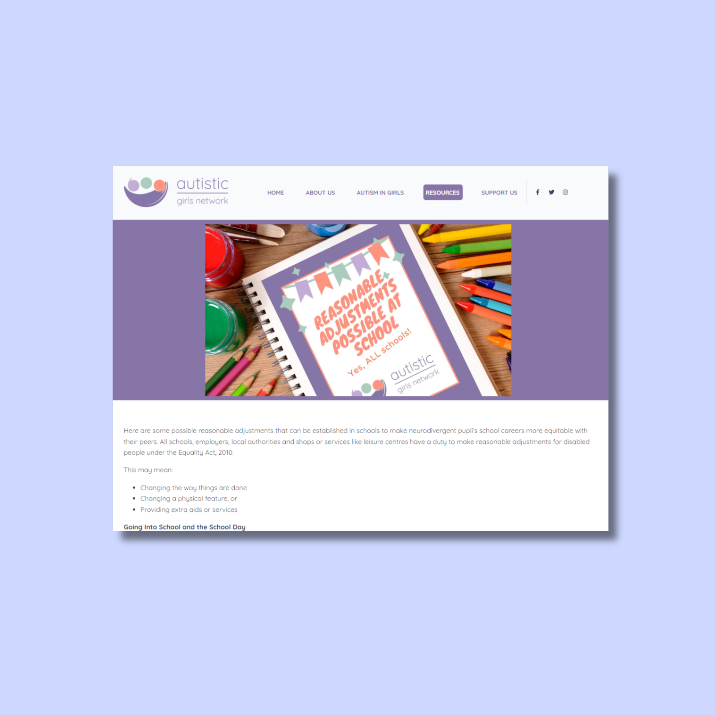 PDA Information Sheet for Teaching Professionals — Neurodiverse Connection