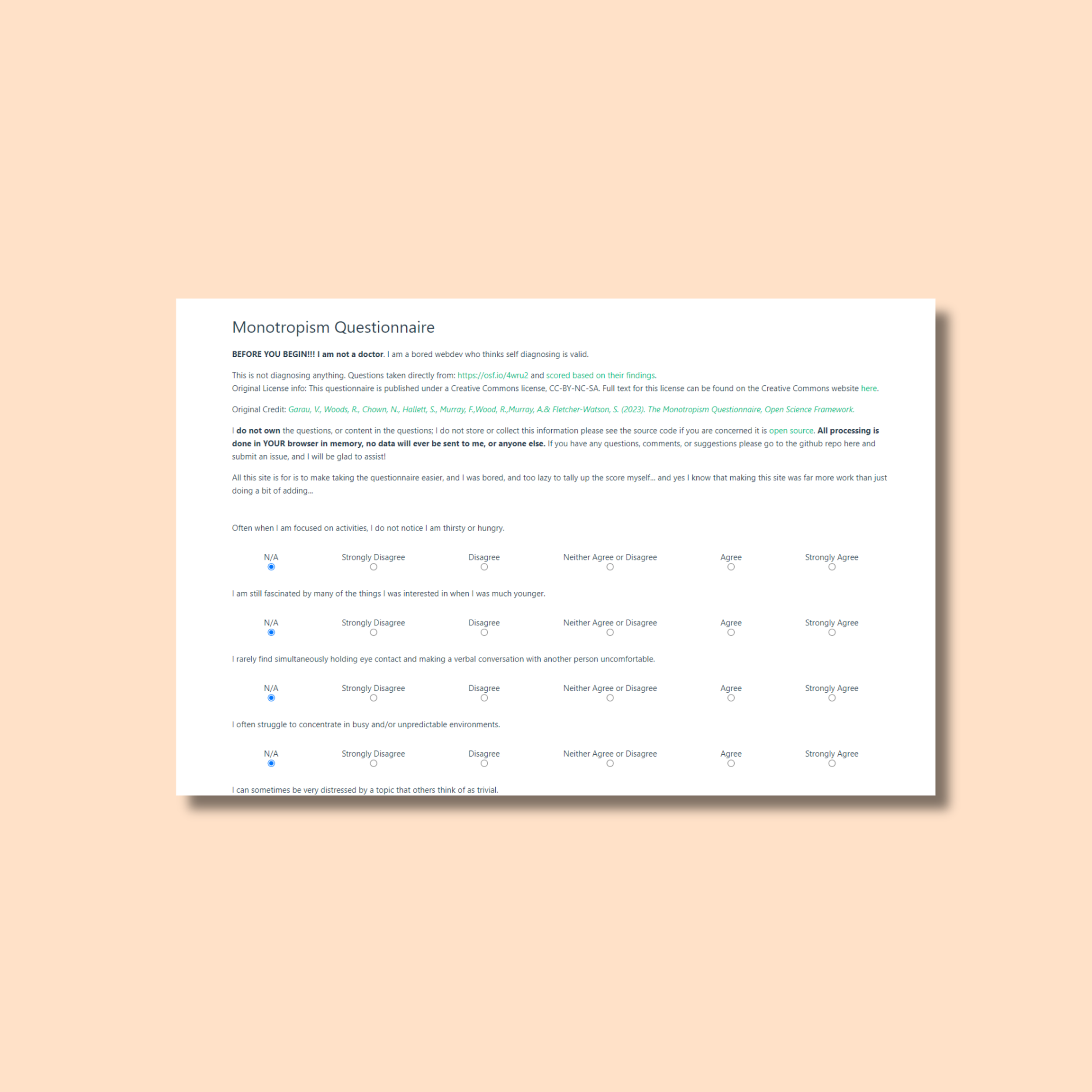 Attention, Monotropism and the Diagnostic Criteria for Autism ...