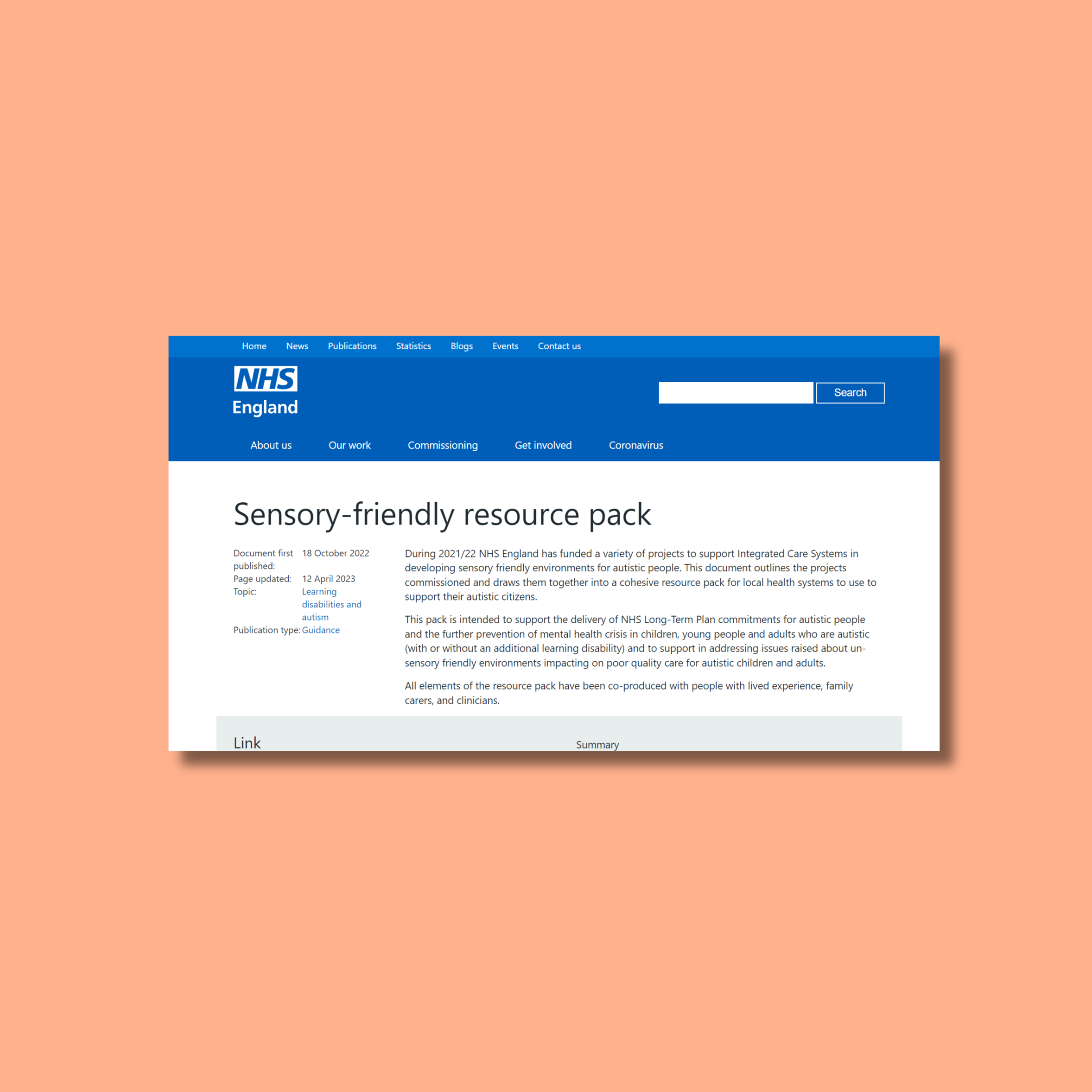 Sensory Friendly Resource Pack — Neurodiverse Connection