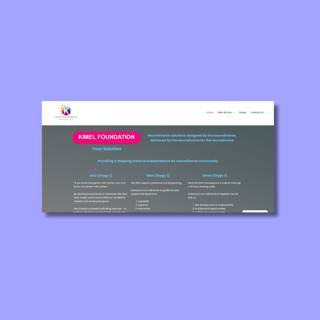 The Kimel Foundation — Neurodiverse Connection