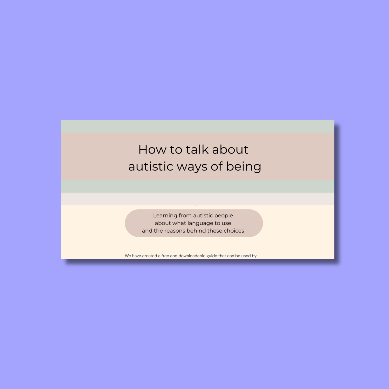 A Conceptual Analysis of Autistic Masking: Understanding the Narrative ...