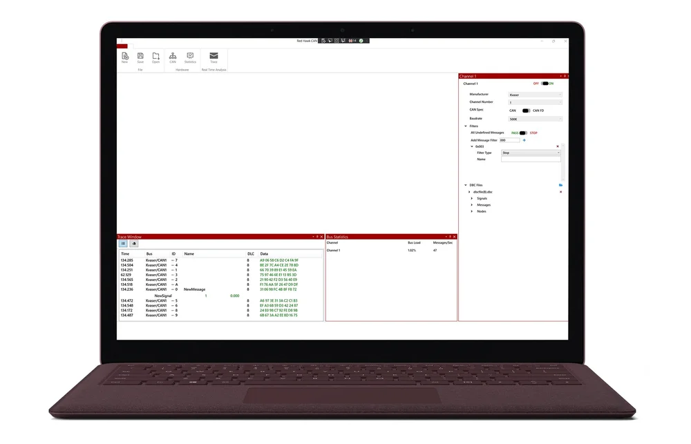 Red Hawk CAN Bus Analyzer - PEAK CAN Bus Interface — Red Hawk CAN Bus ...
