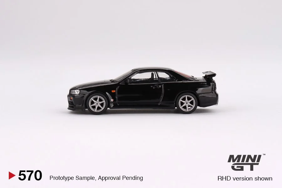 Mini GT - Nissan Skyline GT-R (R34) – (Chase Version) — JDM Diecast