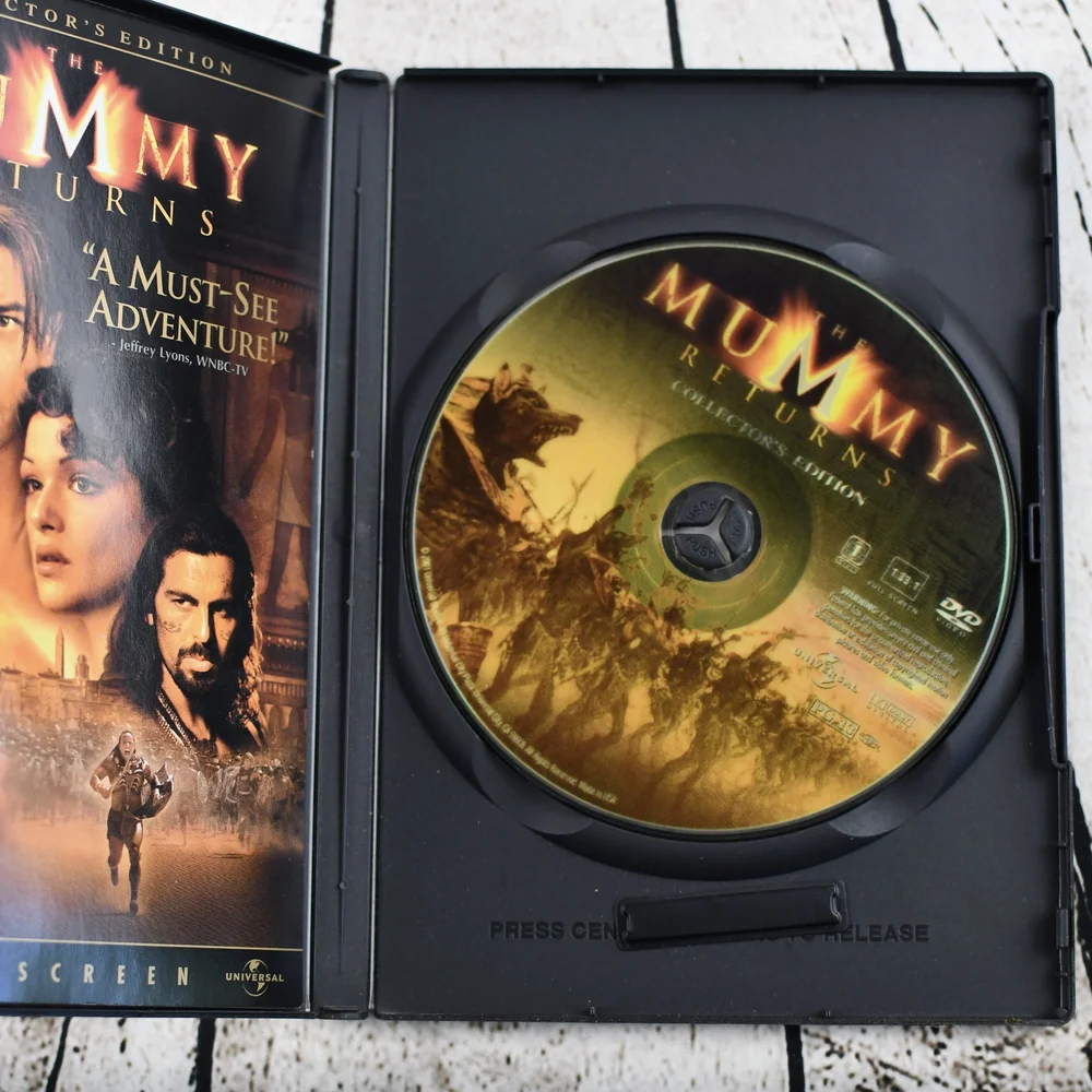 The Mummy Returns Dvd