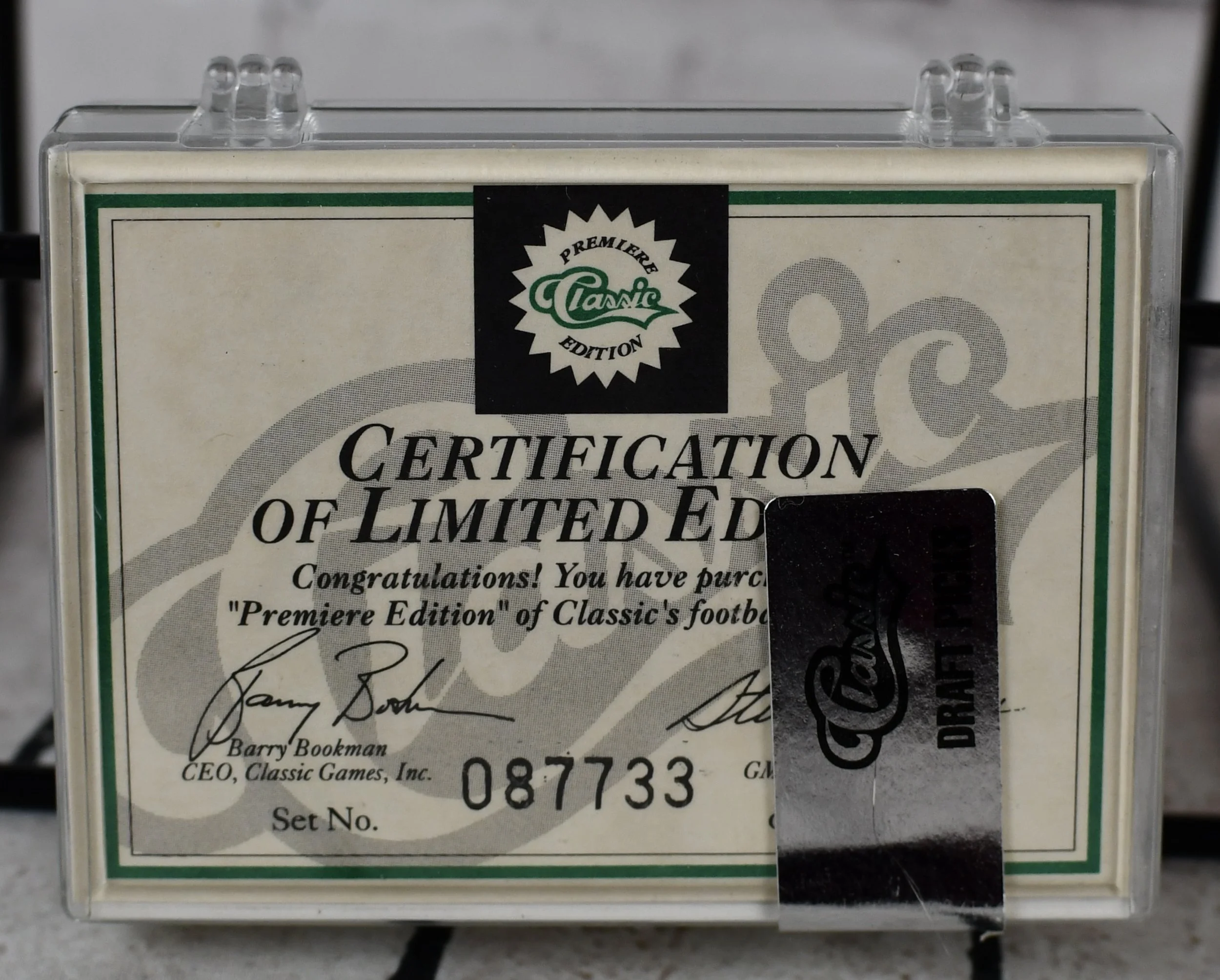 Classic - Premier Edition - 1990 1st Round Draft Picks — Spin N Round ...