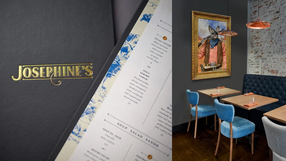 Josephine's Bistro Restaurant Branding — Grand Effect