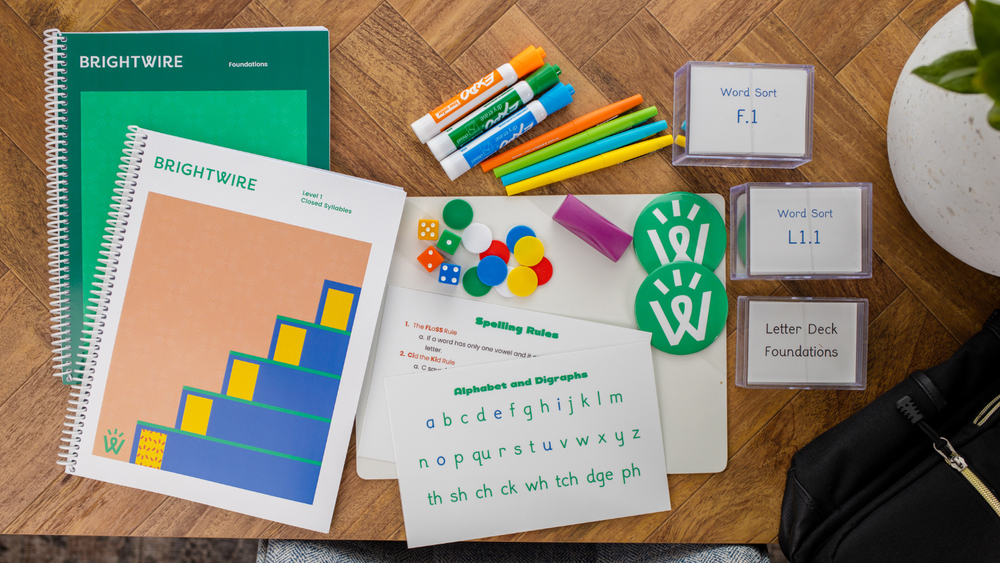 Brightwire Curriculum for Parents and Tutors — Brightwire Reading Program