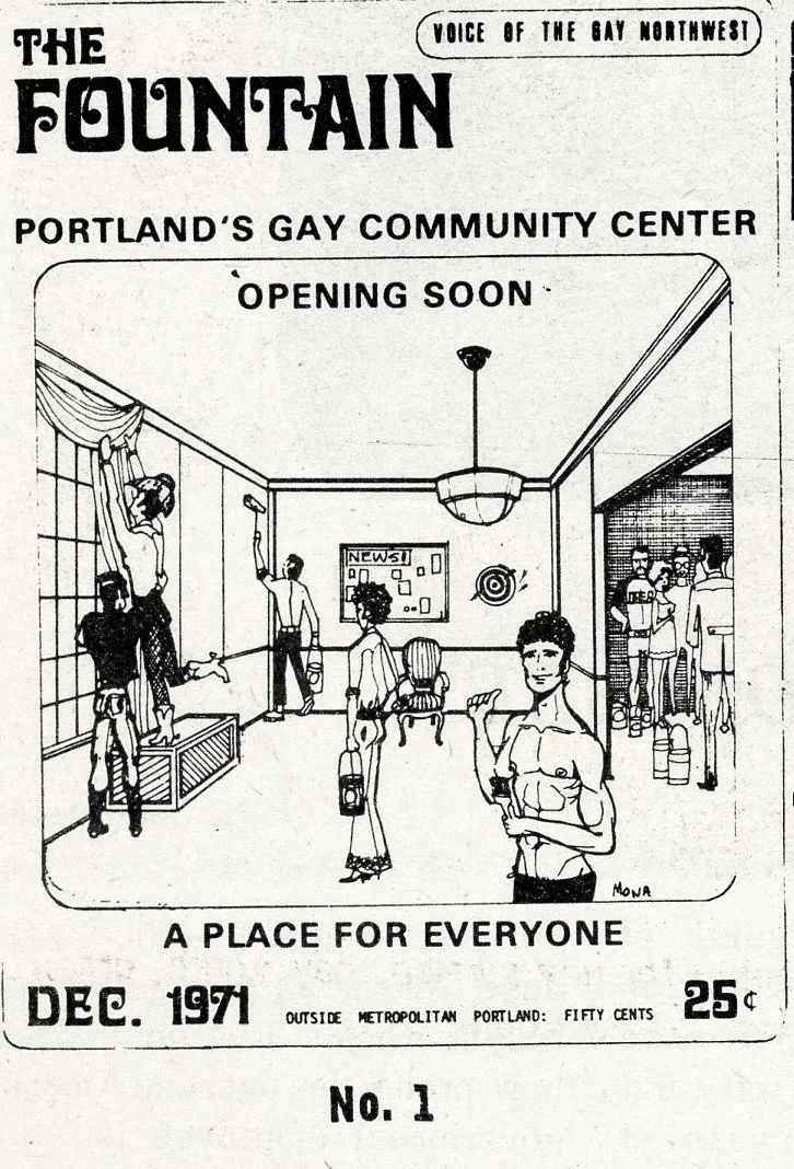 Portland's Gay Community Center - 1st location — The Umbrella Project