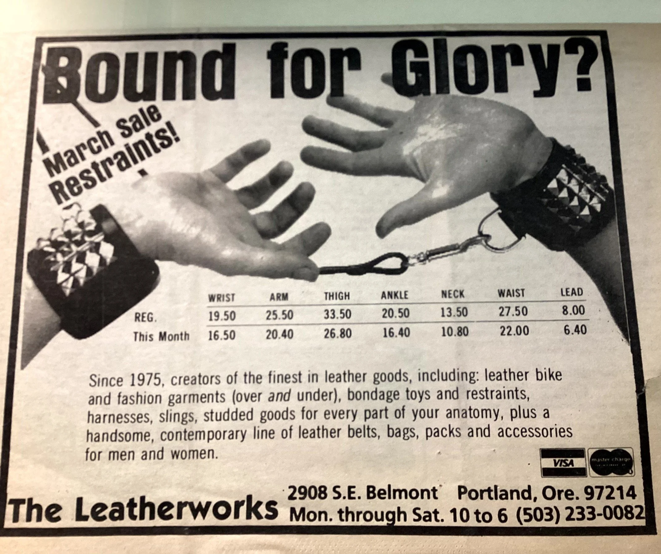 Leatherworks — The Umbrella Project