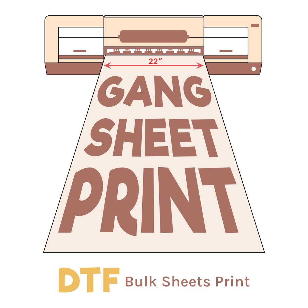 Custom DTF Gang Sheets by the Inch | Teddy Transfers — Teddy Transfers