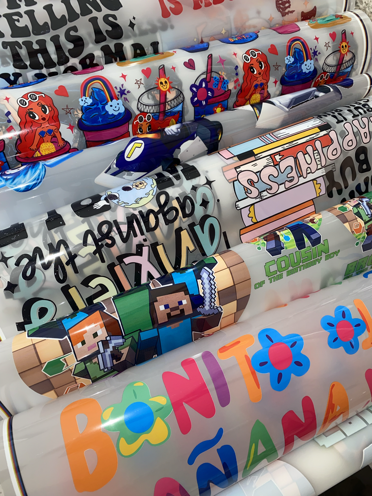 DTF Wholesale Gang Sheet up to 22x300 — Teddy Transfers