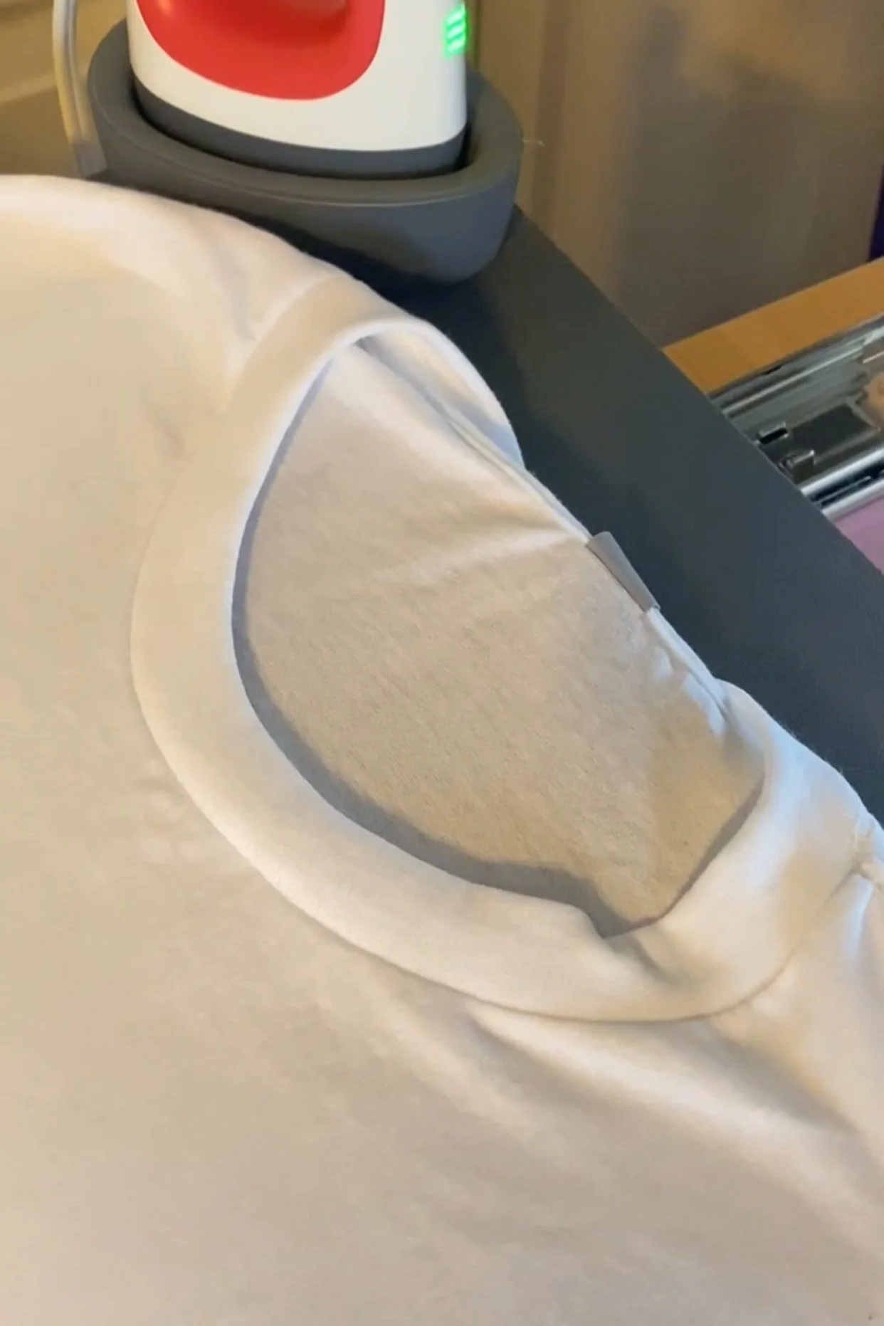 How to press DTF tags inside of shirts — Teddy Transfers