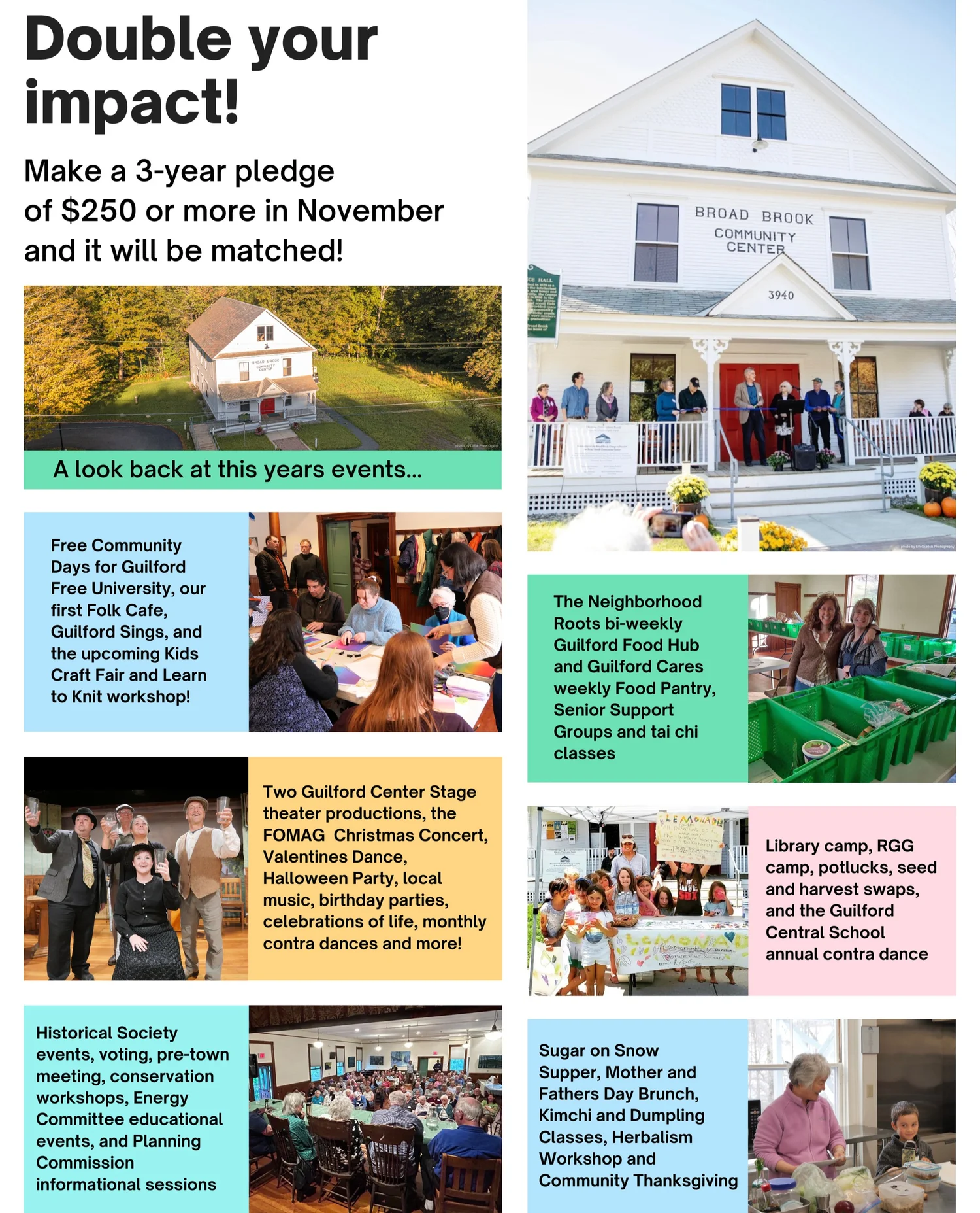 Donate — Broad Brook Community Center