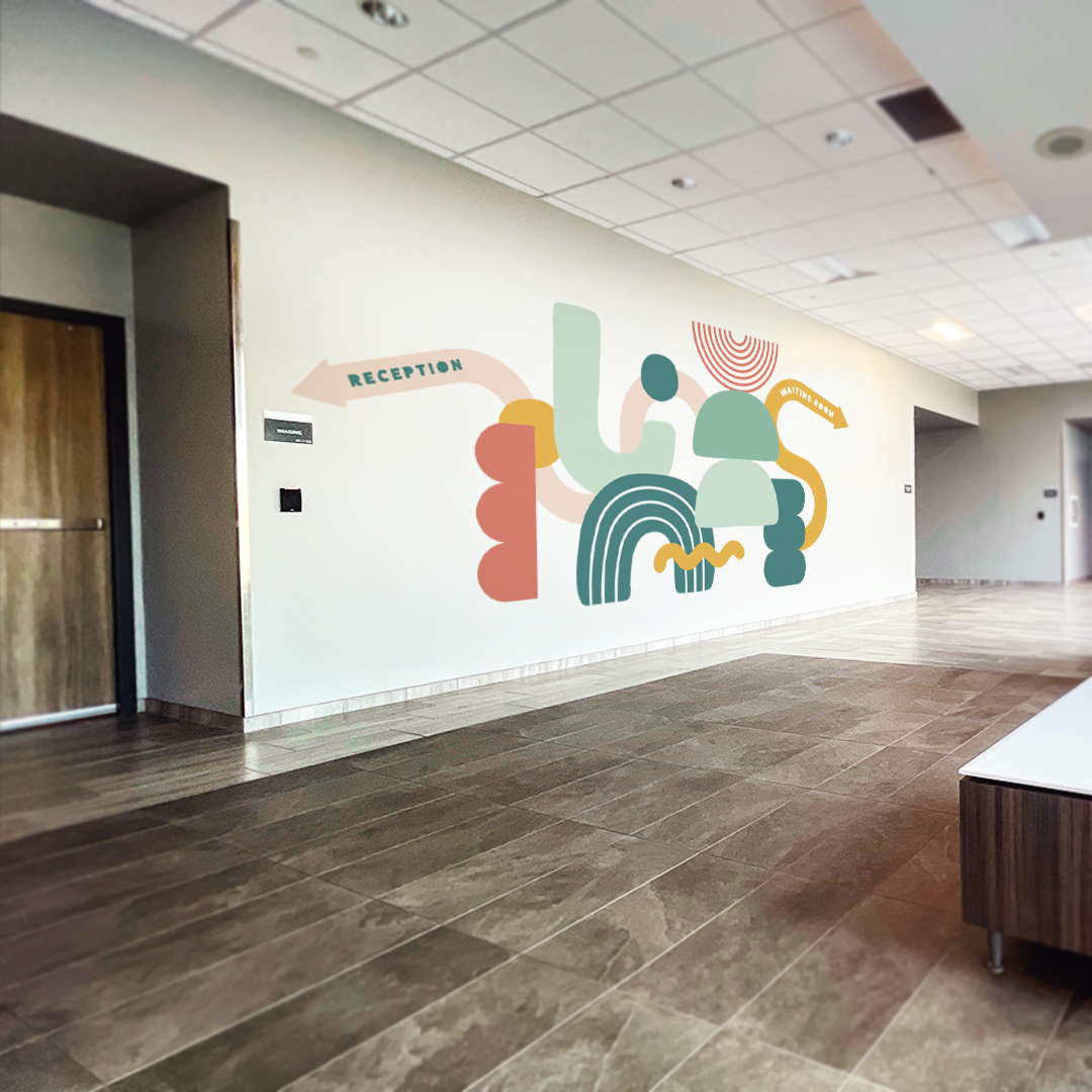 Hand-painted Murals — Mint + Mabel