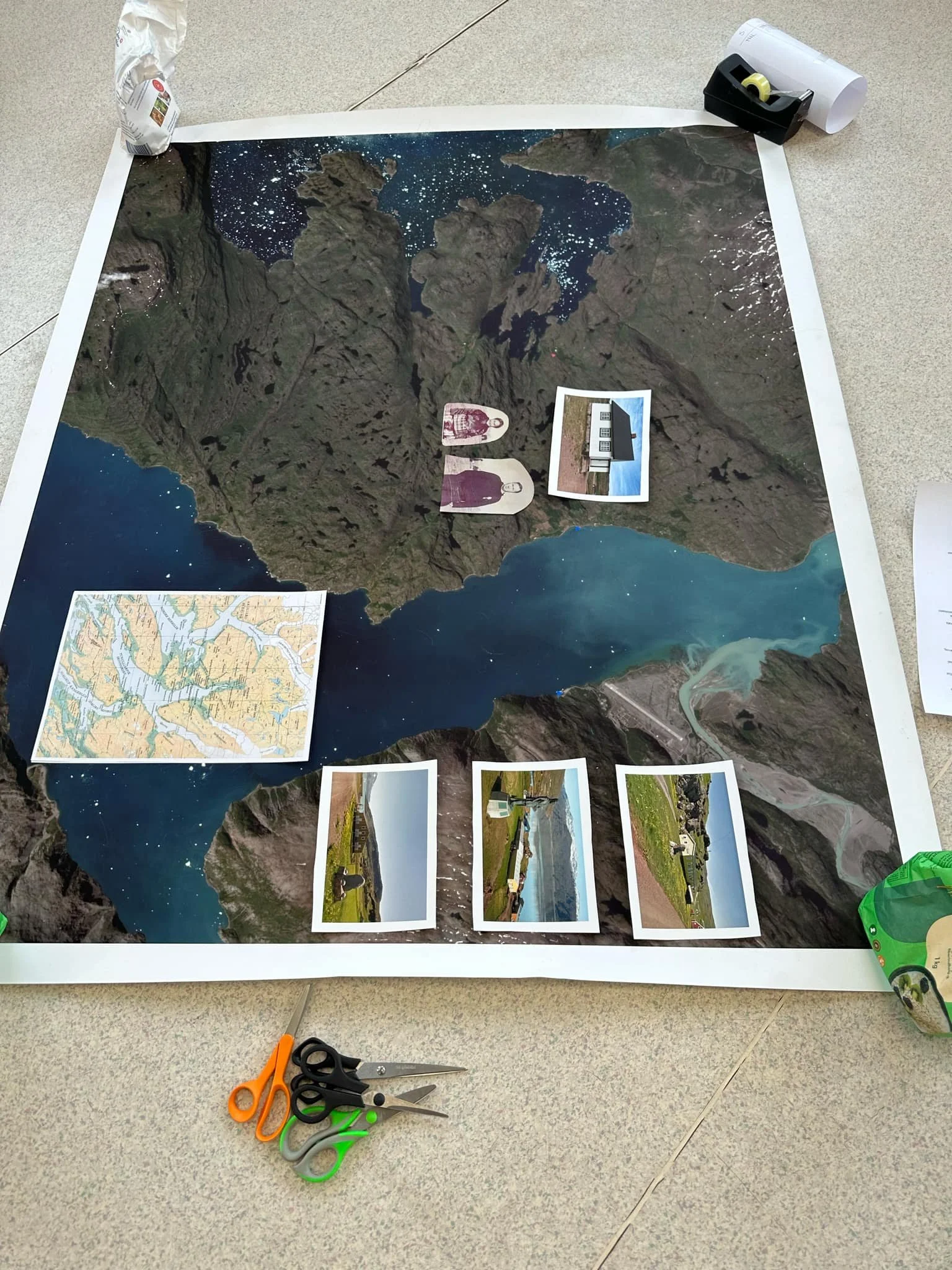 Collage Workshops — MAINE-GREENLAND COLLABORATIONS
