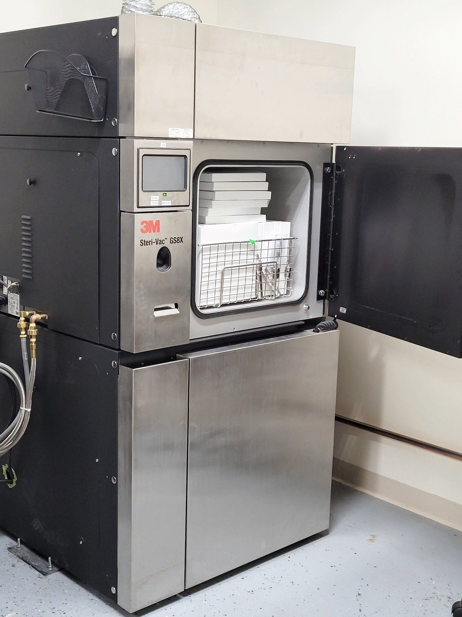 Medical Sterilization Facility with 3M Steri-Vac Chambers | Blue Line ...
