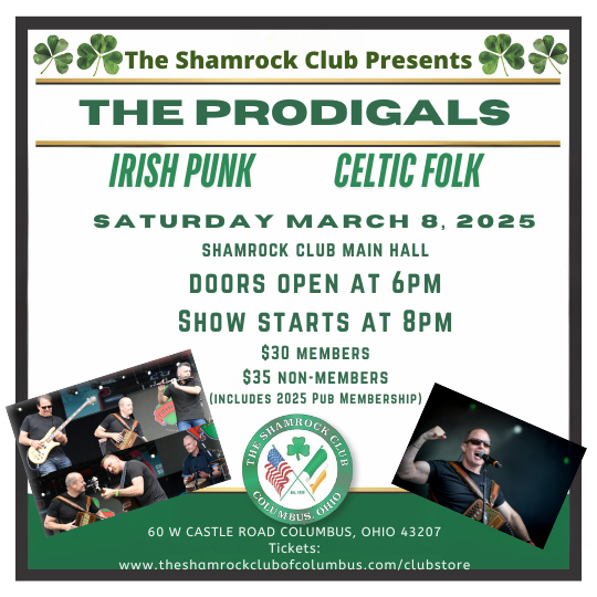 Upcoming Events - See what's happening around your club! — The Shamrock ...