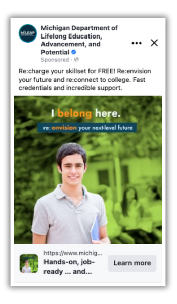 CollegeAPP — Case Study: Michigan Reconnect