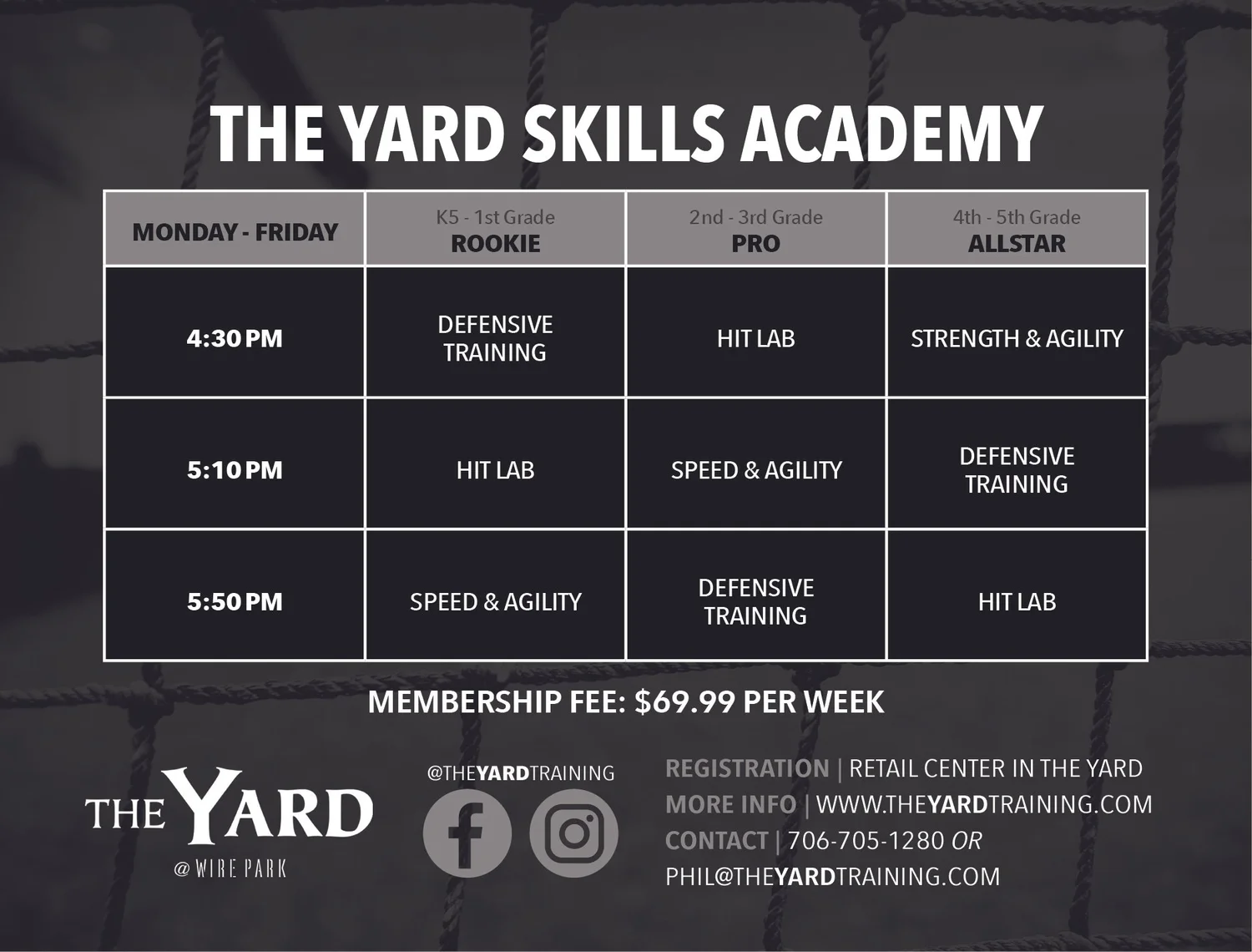 The Yard Training
