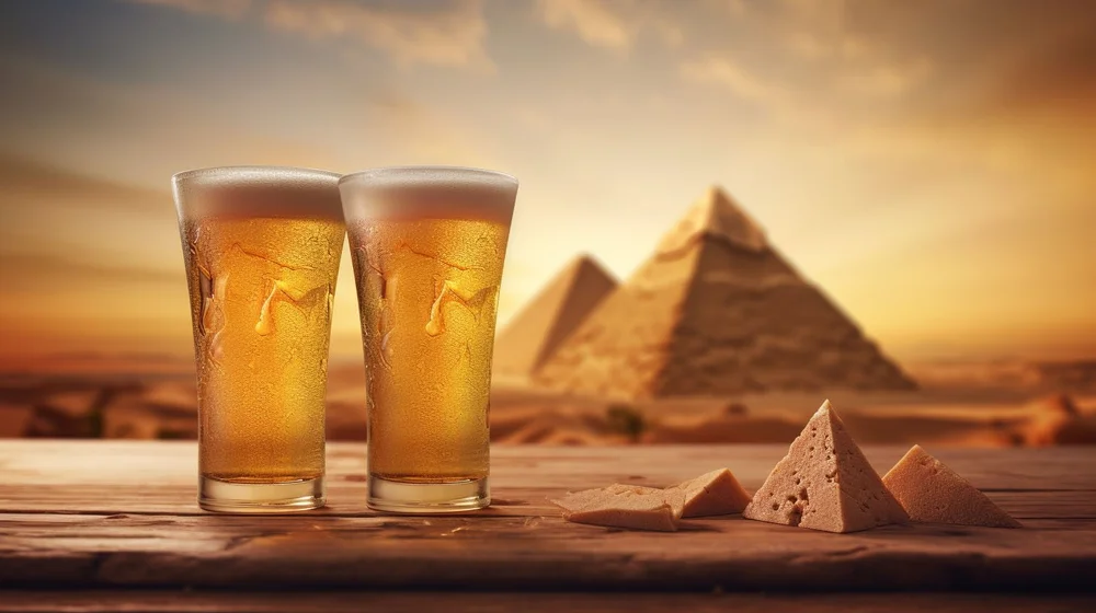 รู้ไหมว่า คนงานก่อสร้างพีระมิดในอียิปต์ถูกจ่ายค่าจ้างแรงงานด้วยเบียร์ ...