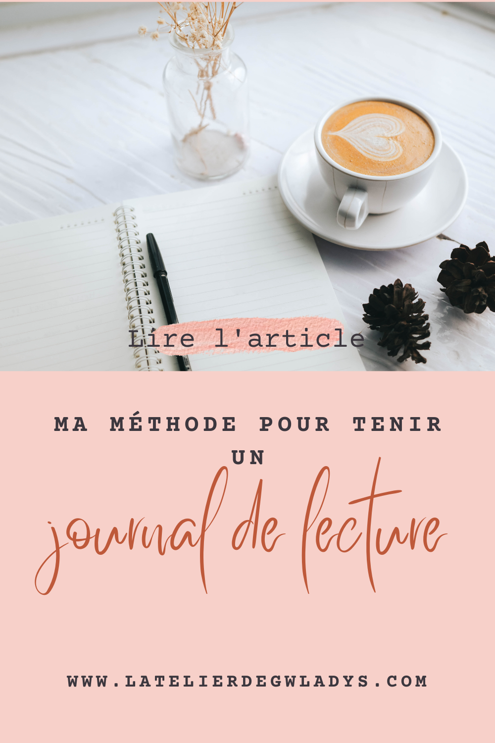 Ma méthode pour tenir un journal de lecture — L'Atelier de Gwladys