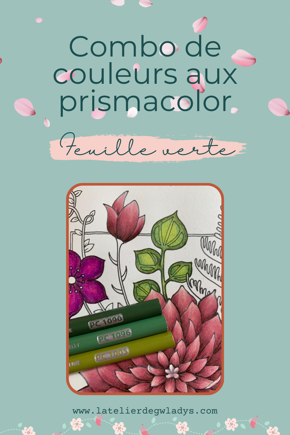 Mes recommandations pour colorier le printemps — L'Atelier de Gwladys