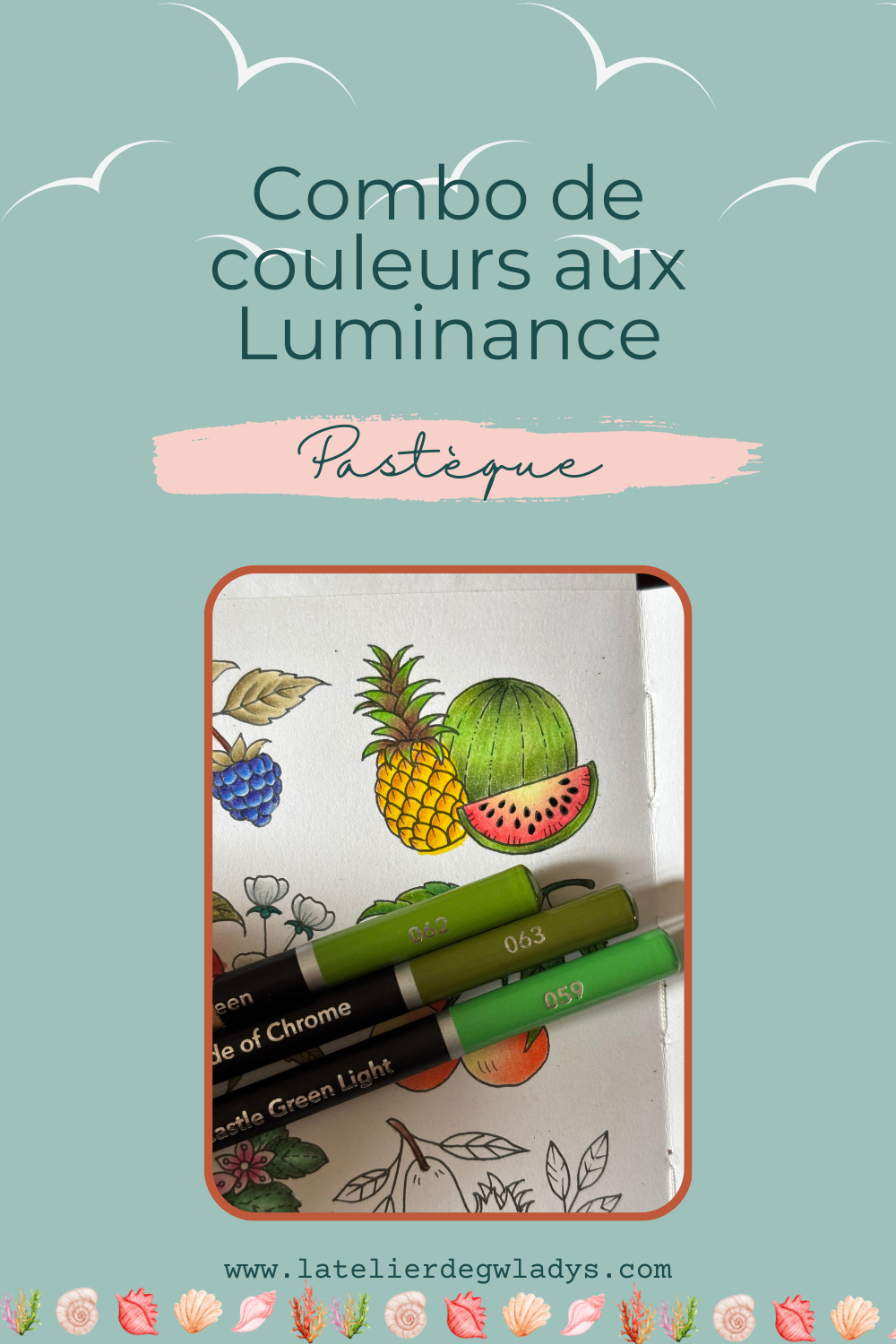 Comment colorier les fruits de saison ? — L'Atelier de Gwladys