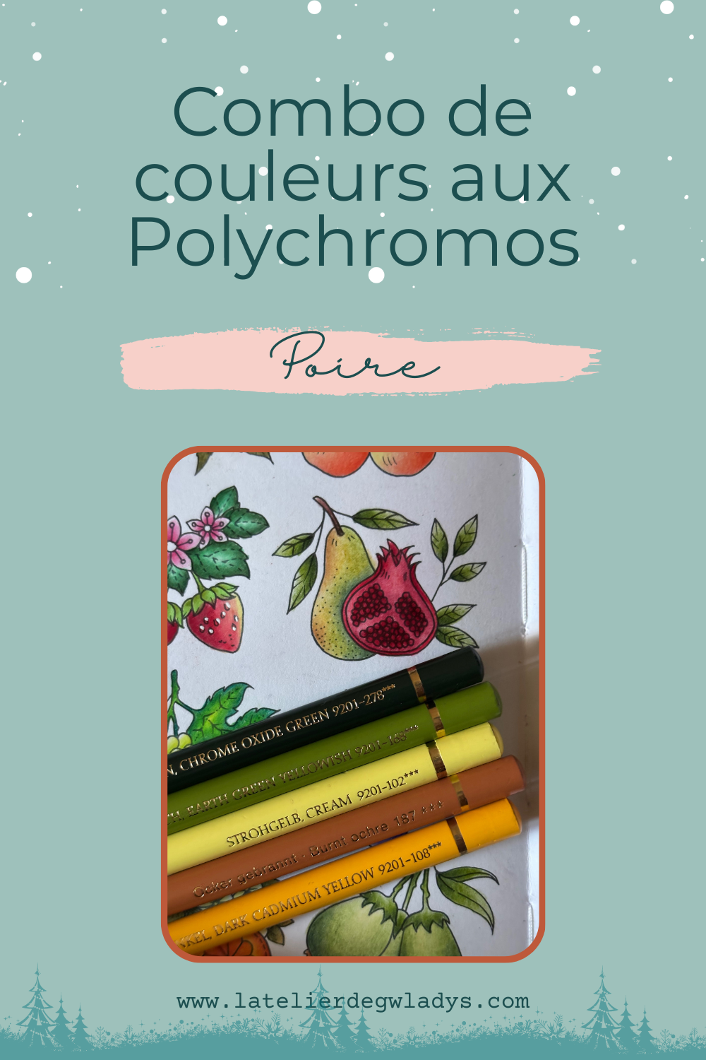 Combos de couleurs Faber Castell Polychromos — L'Atelier de Gwladys