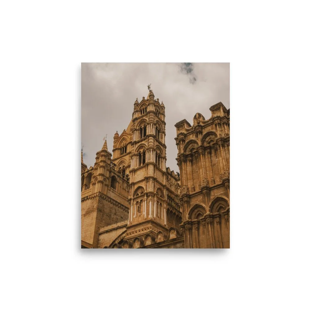 Palermo Cathedral Unframed Wall Art Print — karyastreetstyle