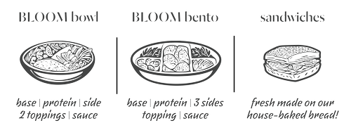 BLOOM - healthy, gluten-free, DF, vegan, vegetarian restaurant & catering