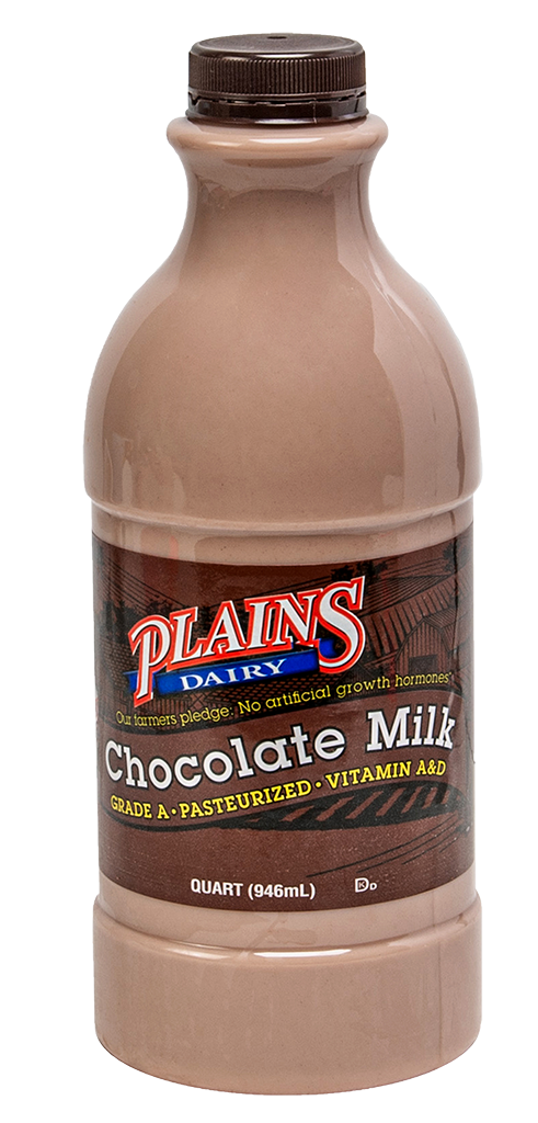 CHOCOLATE MILK — Plains Dairy | When you want the best It’s Plains to see.