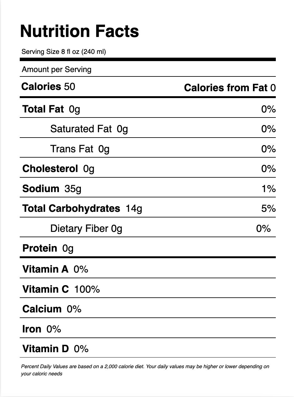 TAMPICO OLD FASHIONED LEMONADE — Plains Dairy | When you want the best ...