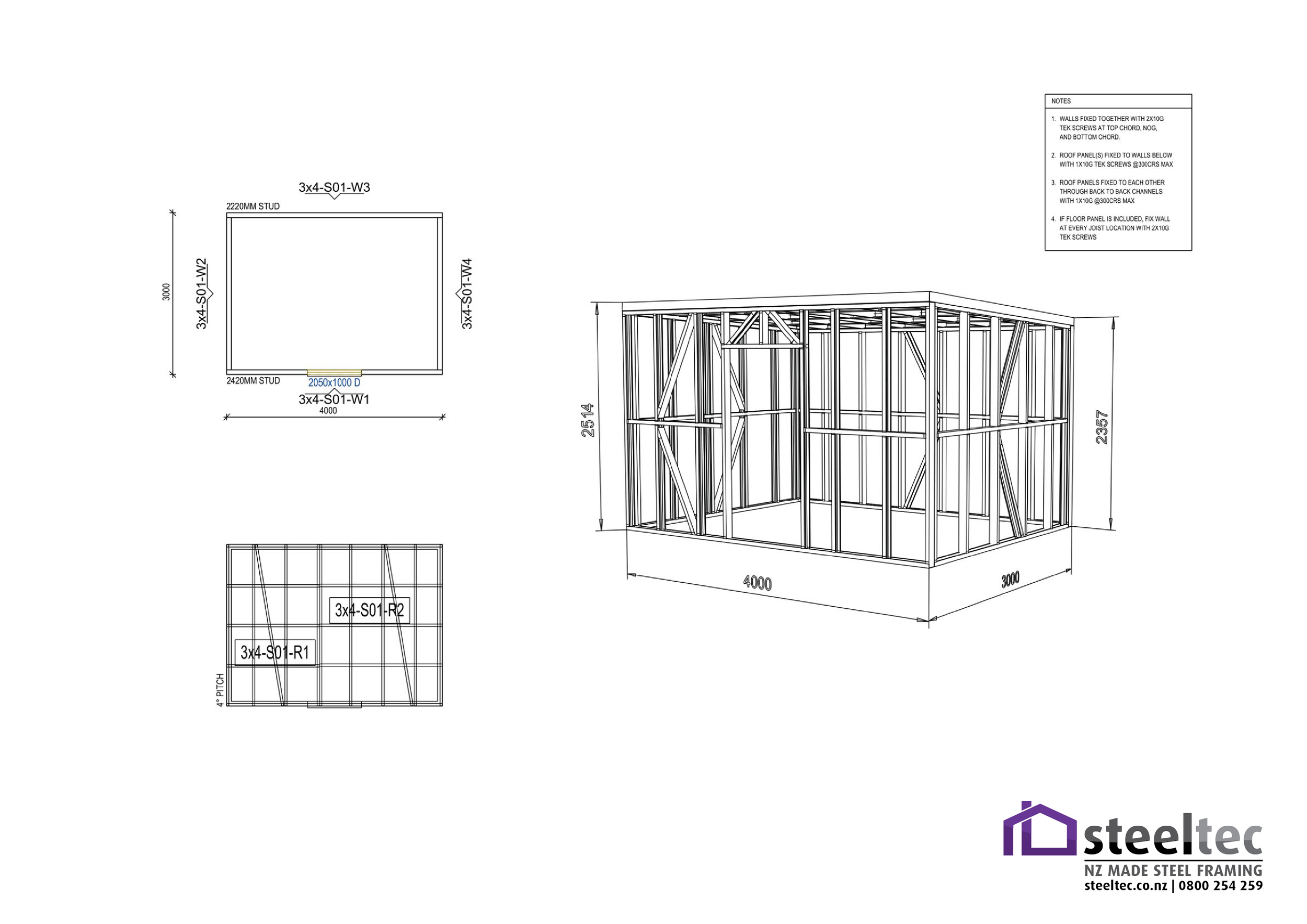 Steeltec Steel Framing New Zealand
