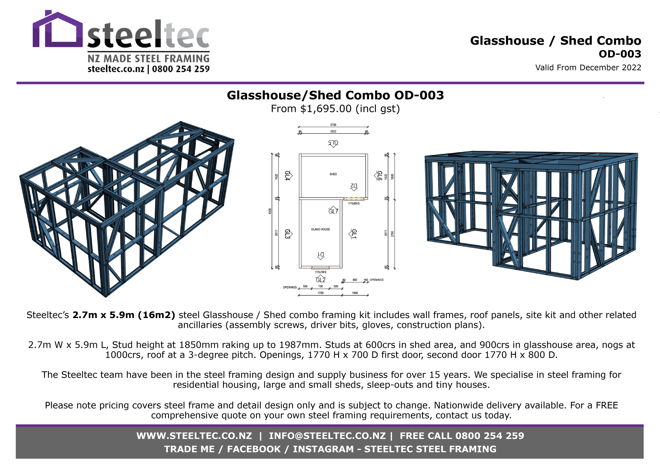 Steeltec Steel Framing NZ