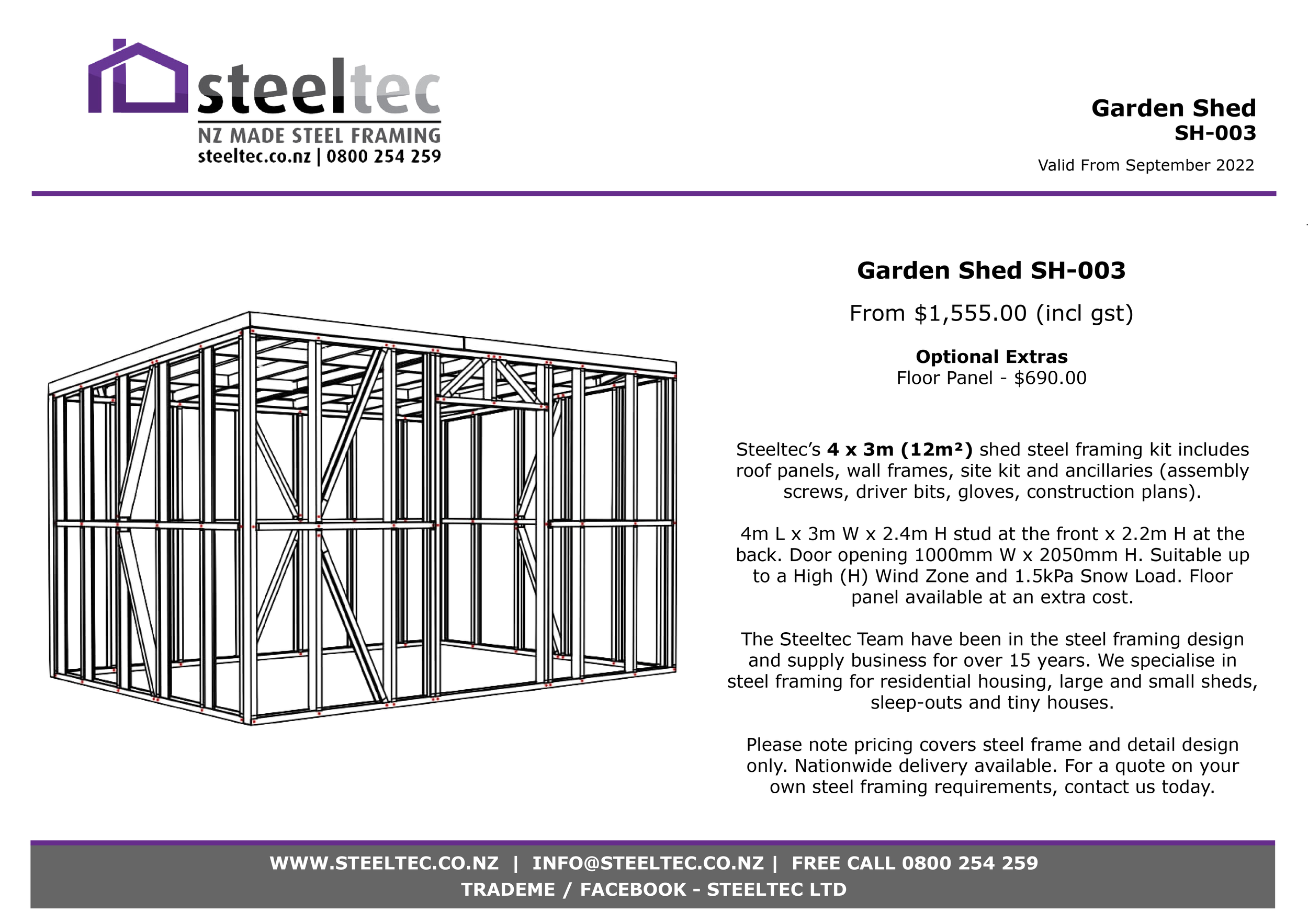 Steeltec Steel Framing NZ