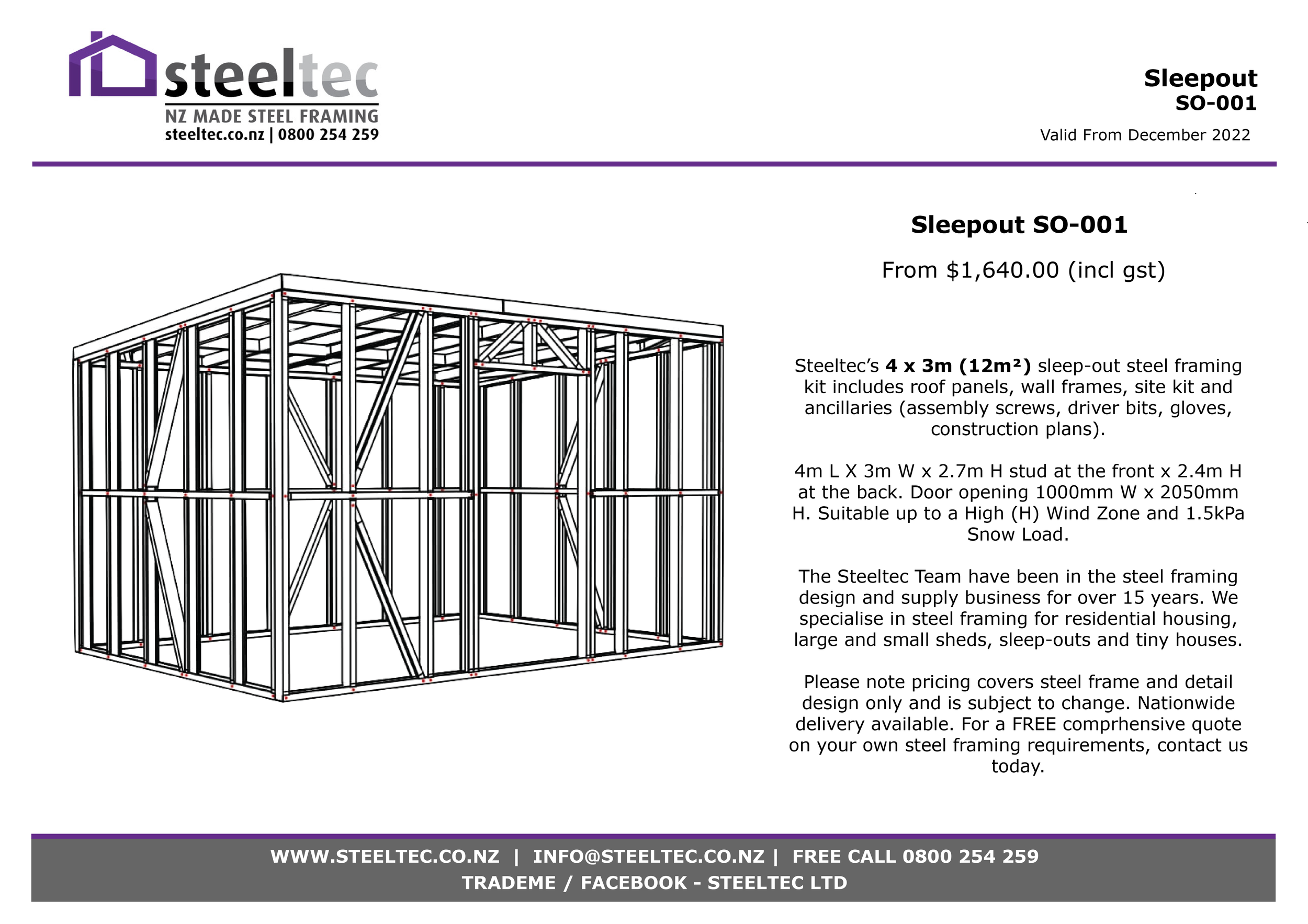 Steeltec Steel Framing NZ